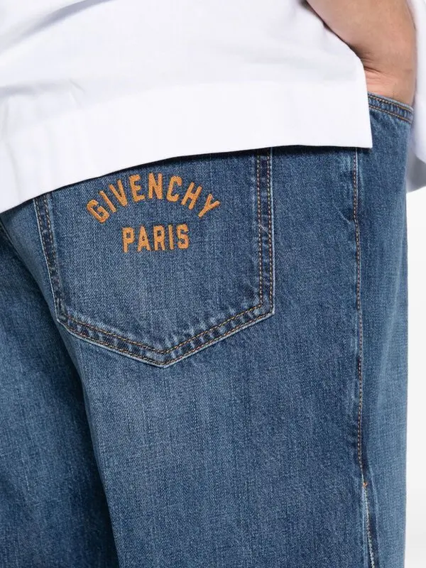 Givenchy Straight Leg Jeans - Blue