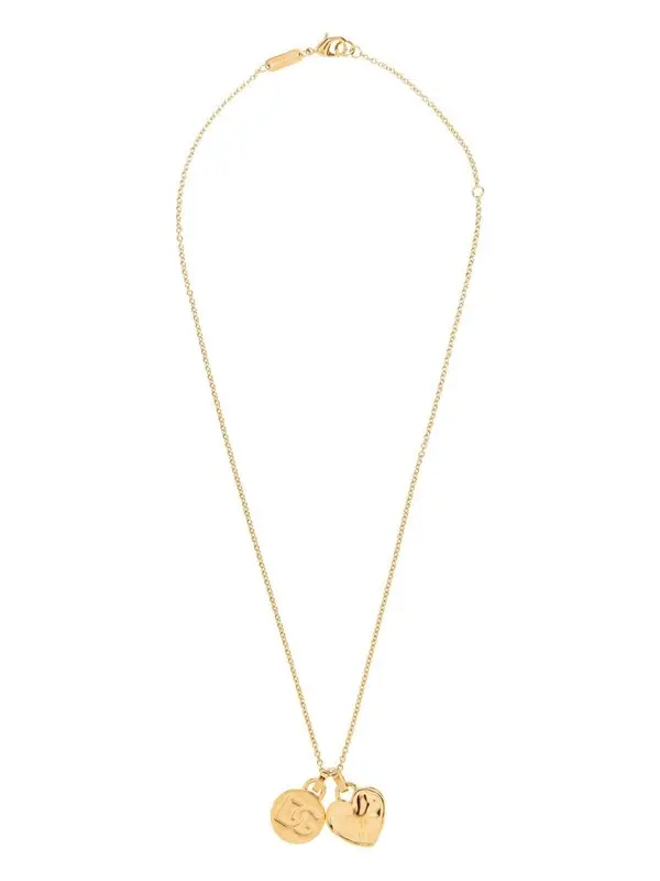 Dolce & Gabbana Heart Pendant Necklace - Gold