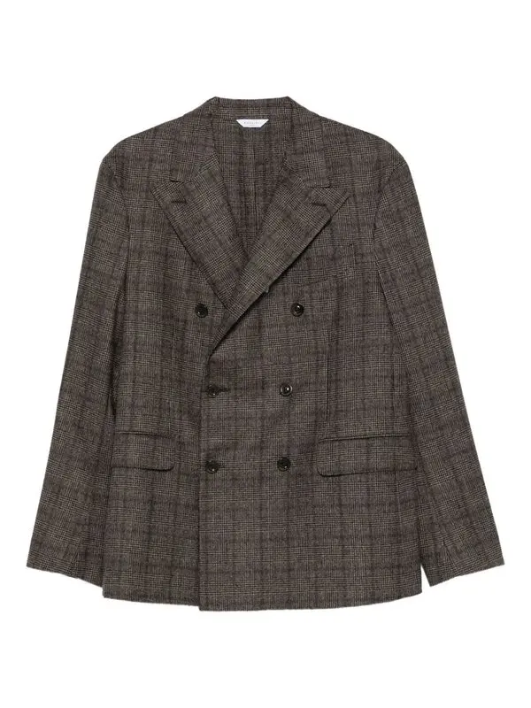 Boglioli Wool Blend Double-breasted Jacket