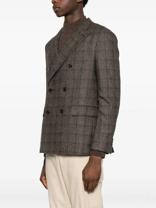 Boglioli Wool Blend Double-breasted Jacket