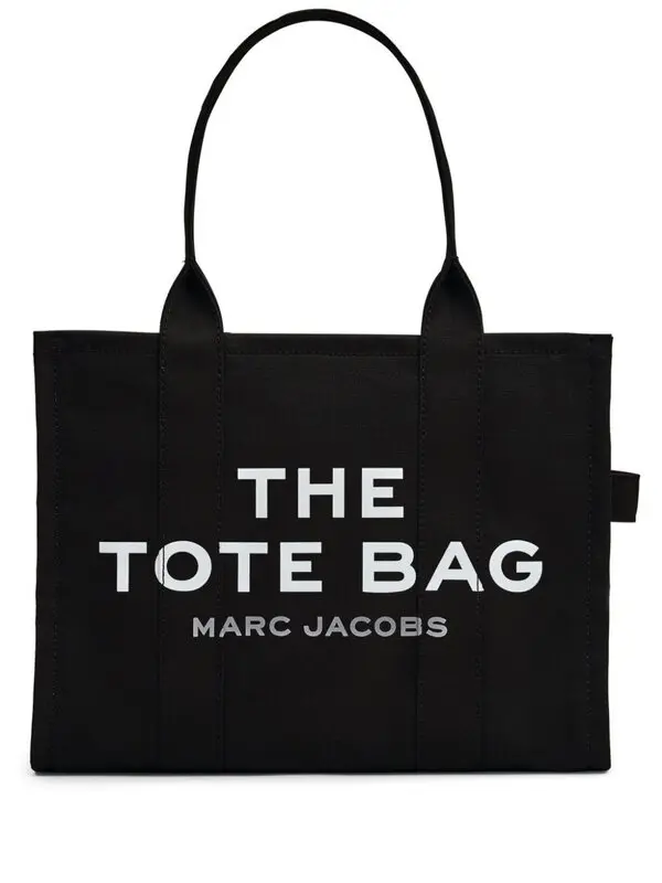 Marc Jacobs The Large Tote Canvas Tote - Black