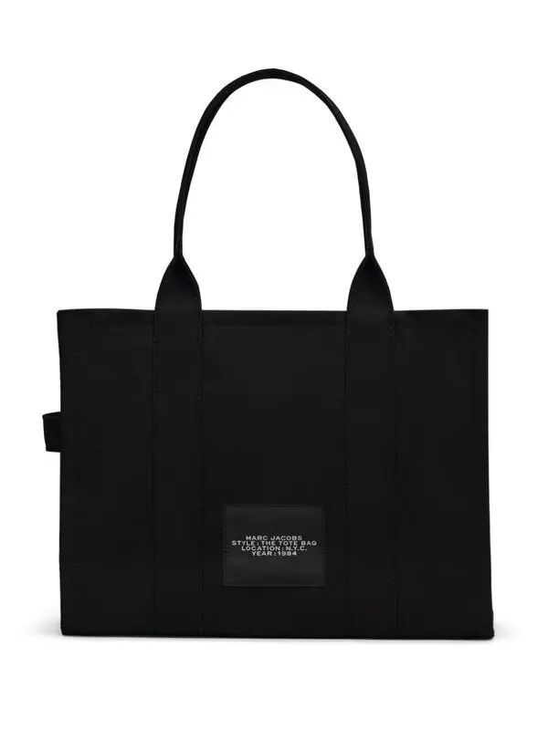 Marc Jacobs The Large Tote Canvas Tote - Black