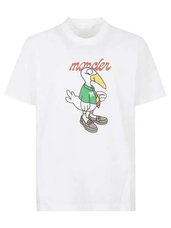 Moncler Cotton T-shirt - White
