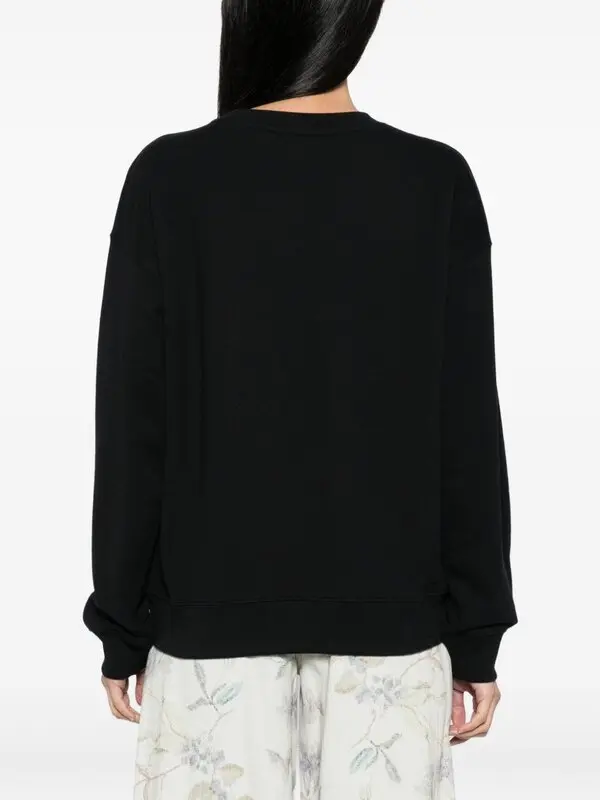 Maison Kitsuné Baby Fox Cotton Sweatshirt - Black