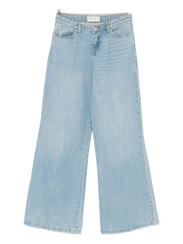 Ermanno Scervino Wide-leg Denim Jeans