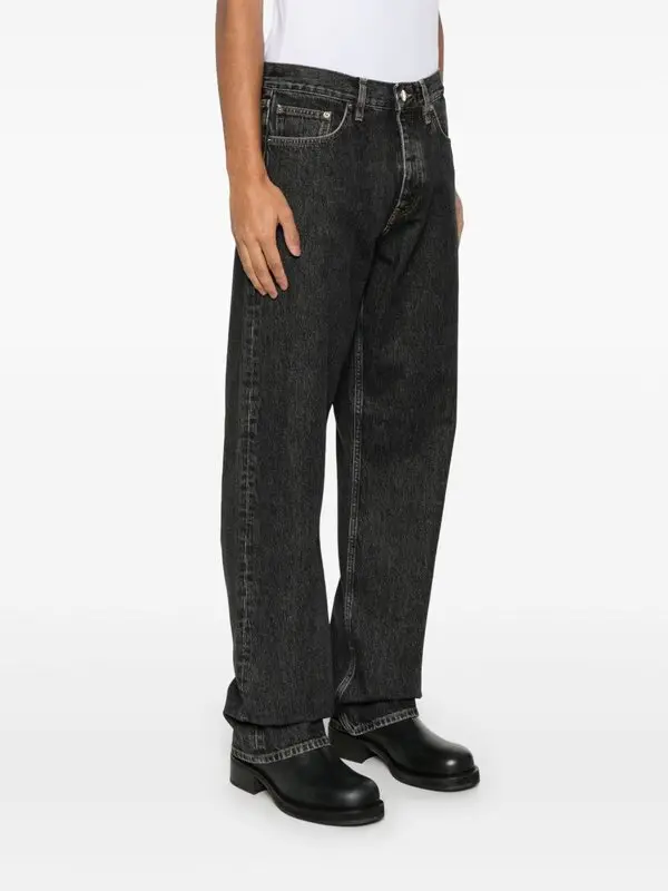 SUNFLOWER Wide Leg Jeans - Black