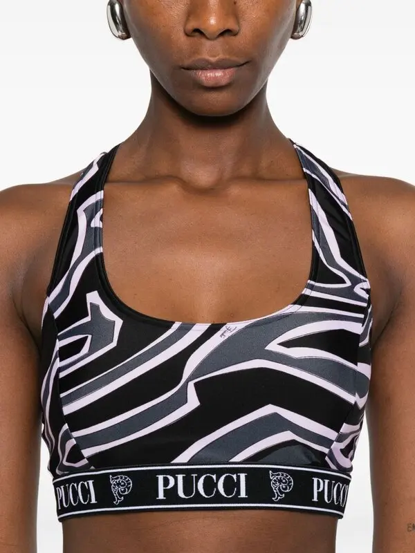 Emilio Pucci Printed Bra