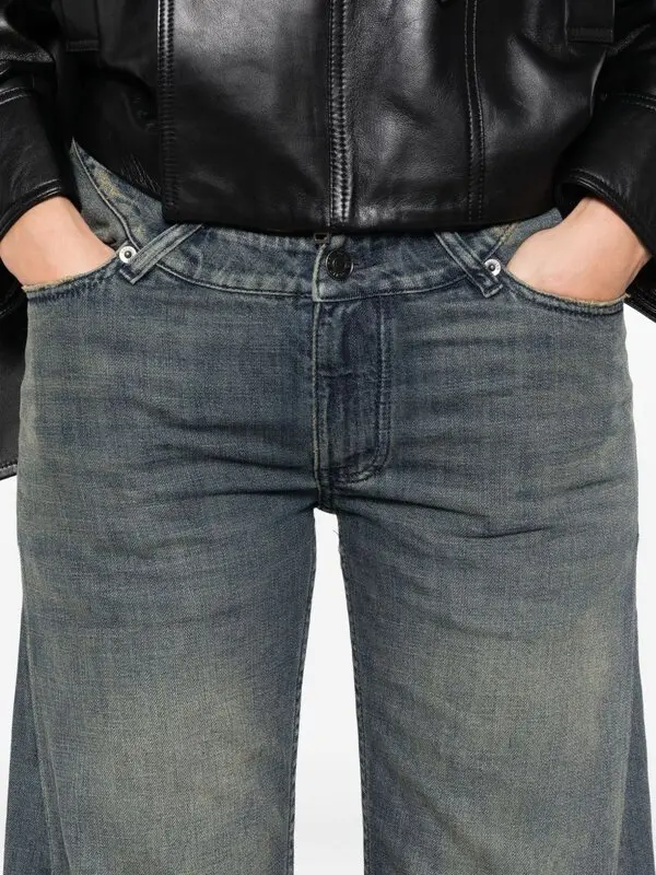 Balenciaga Denim Cotton Jeans - Grey