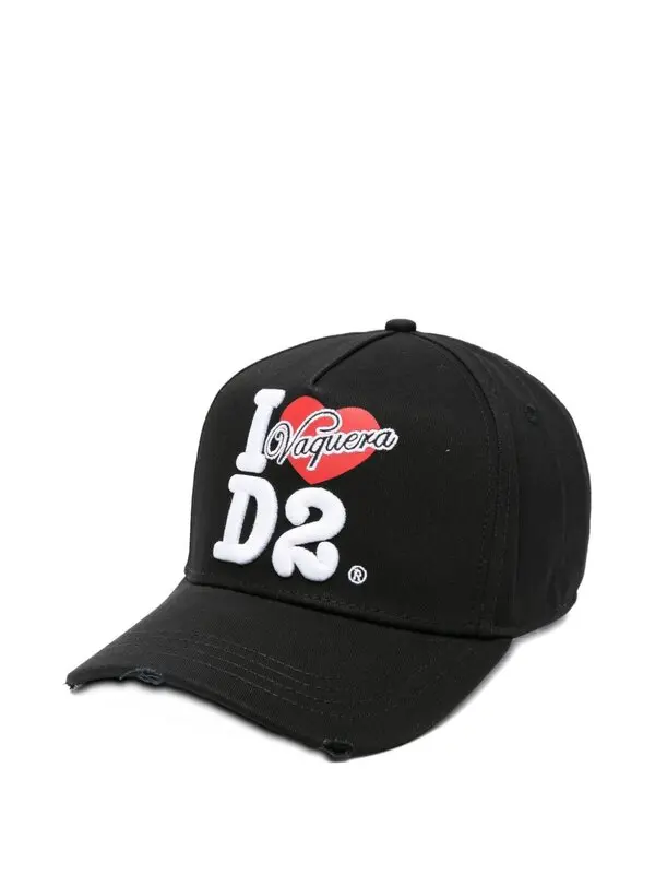Dsquared2 Logo Baseball Cap - Black