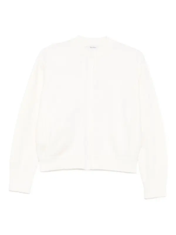Max Mara Wool Cardigan - White
