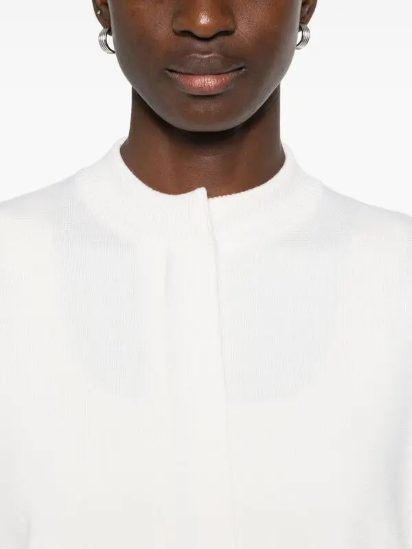Max Mara Wool Cardigan - White