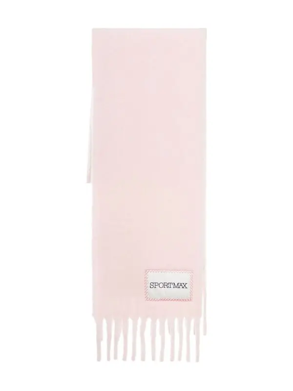 Sportmax Wool Scarf - Pink