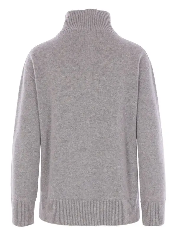 Max Mara Cashmere Turtleneck Sweater - Grey