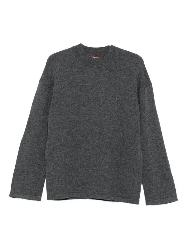 Max Mara Cashmere Wool Crew Neck Sweater
