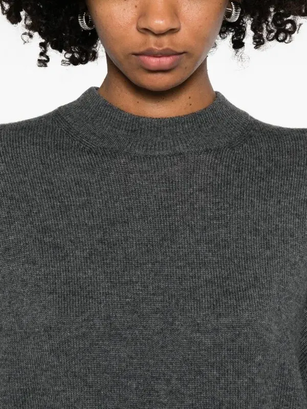 Max Mara Cashmere Wool Crew Neck Sweater