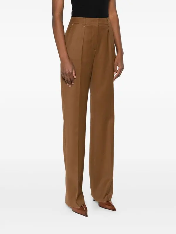 Max Mara Wool Trousers - Brown