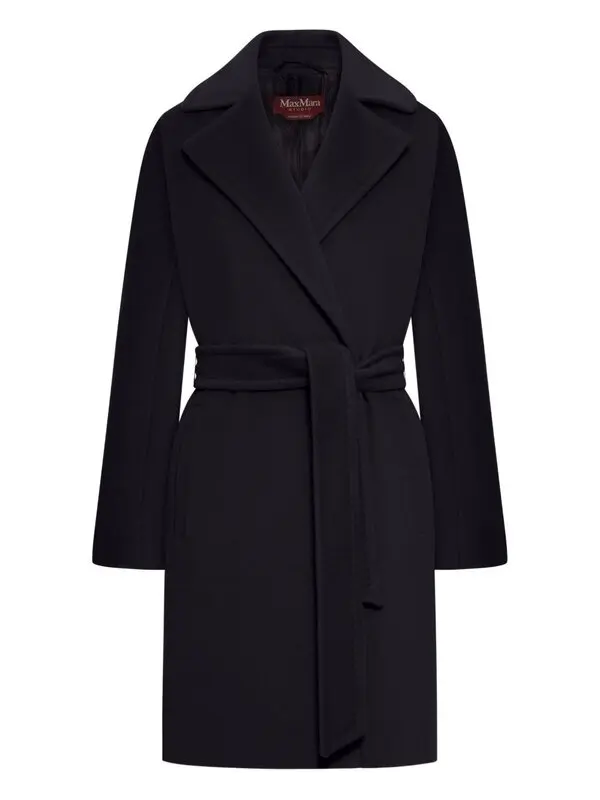 Max Mara Wool Coat - Black