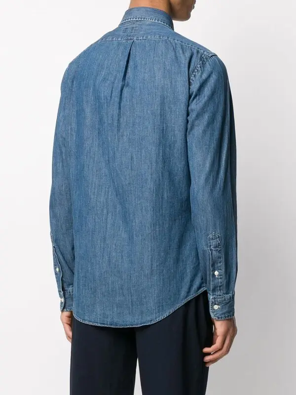Polo Ralph Lauren Shirt With Logo - Blue