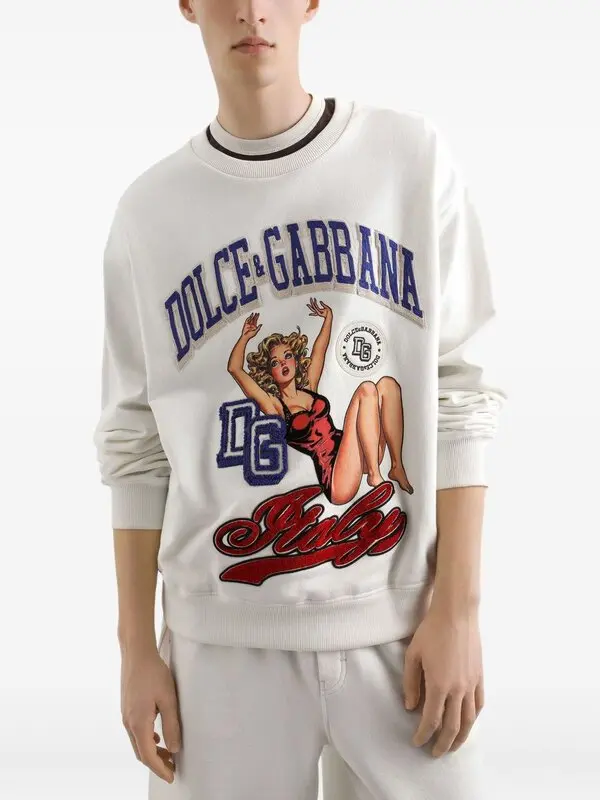 Dolce & Gabbana Sweatshirt With Graphic Print