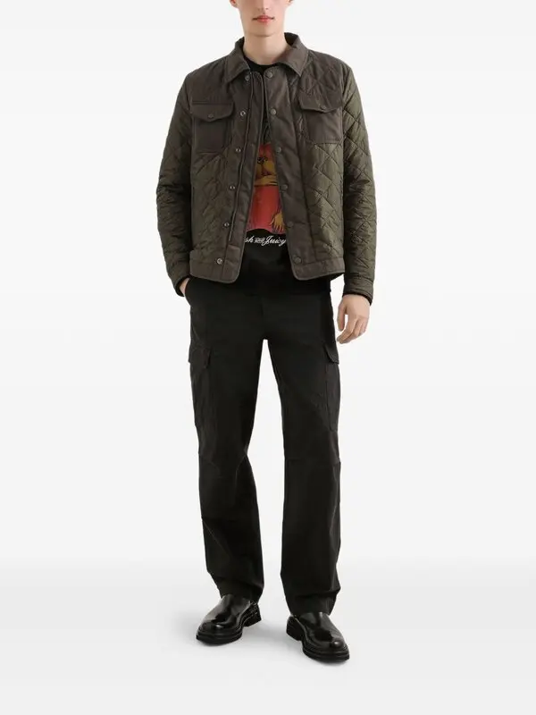 Dolce & Gabbana Sweatshirt With Graphic Print And Logo Details