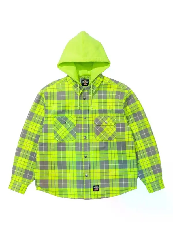 Supreme X Dickies Hooded Shirt - Green