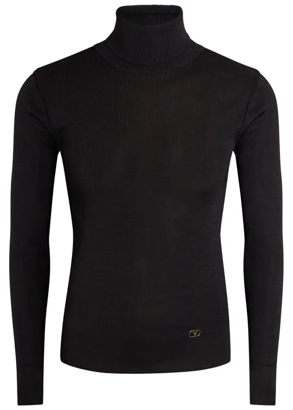 Valentino Garavani Vlogo Roll-neck Jumper