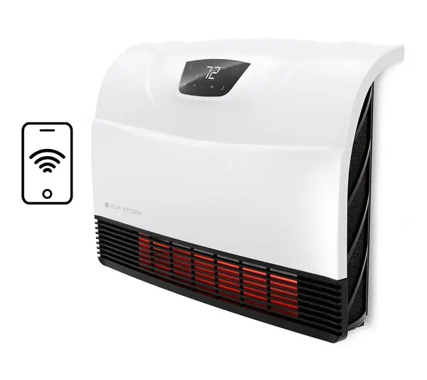 HEAT STORM 1500 Watt Phoenix Infrared Wifi Heat R - One-color