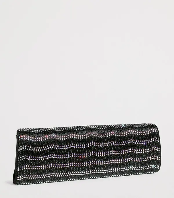 Rodo Embellished Satin Clutch