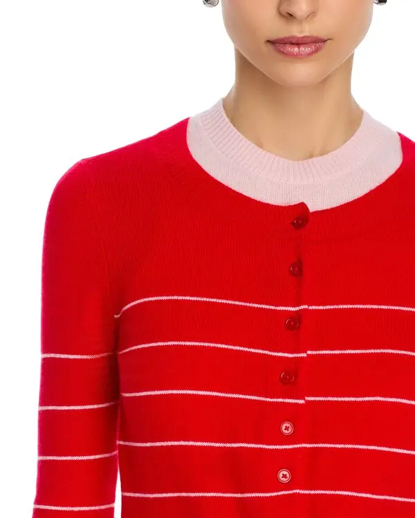 Derek Lam 10 Crosby Vernon Double Layer Wool Cashmere Sweater