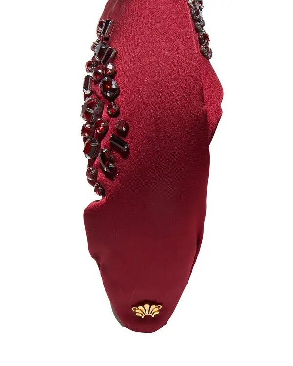 Lele Sadoughi Marlene Jeweled Headband - Garnet - 40% Off  display picture 3