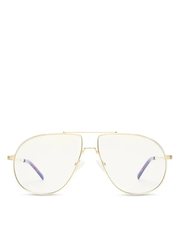 Le Specs Schmaltzy Aviator Blue Light Glasses