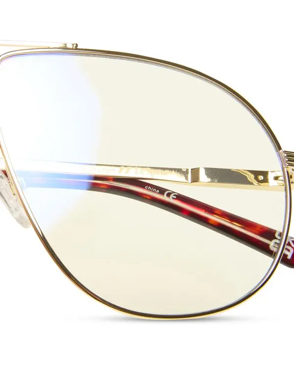 Le Specs Schmaltzy Aviator Blue Light Glasses