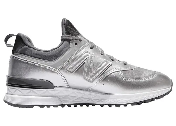 NEW BALANCE 574 - Silver/white
