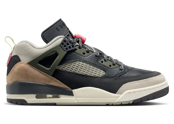 JORDAN Spizike Low Sneakers - Anthracite/light Wild Mango/cargo Khaki