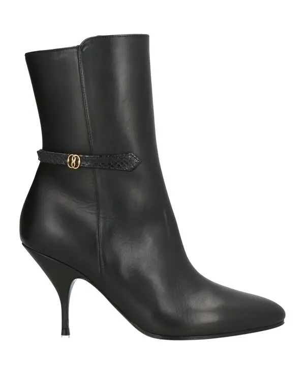 Bally Leather Ankle Boots - Black