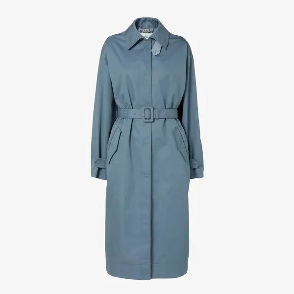 Fendi Midi Trench Coat With Removable Gilet