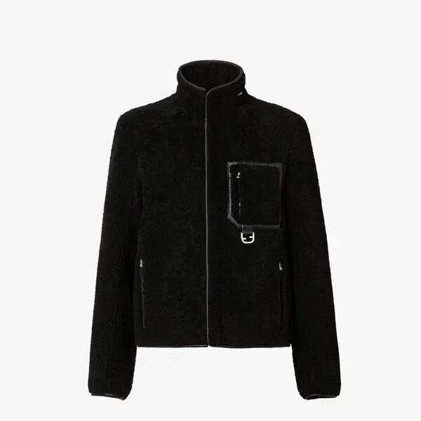 Fendi Reversible Shearling Blouson - Black