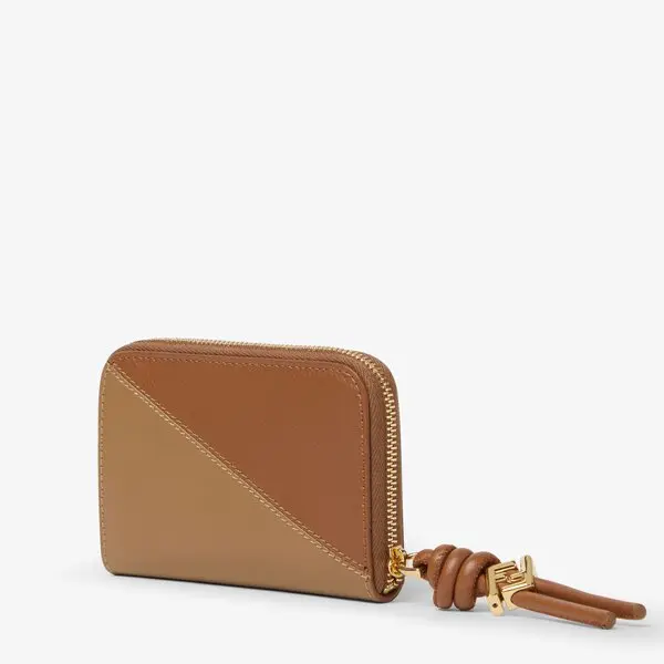 Fendi Ff Diamonds Zip Around Mini
