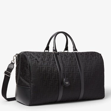 Fendi Ff Nylon Large Travel Bag