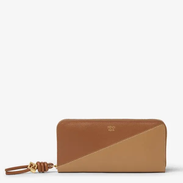 Fendi Ff Diamonds Zip Around Large