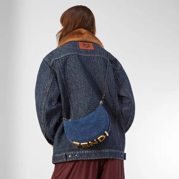 Fendi Fendigraphy Mini Hobo Bag