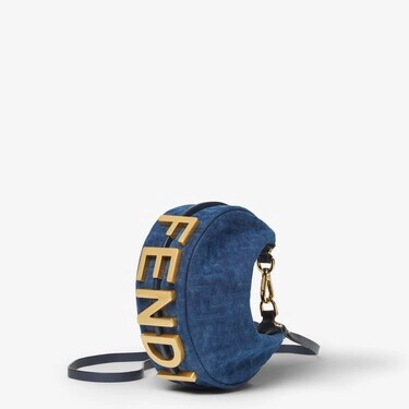 Fendi Fendigraphy Mini Hobo Bag