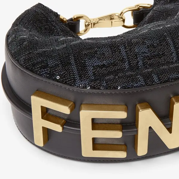 Fendi Fendigraphy Mini Hobo Bag