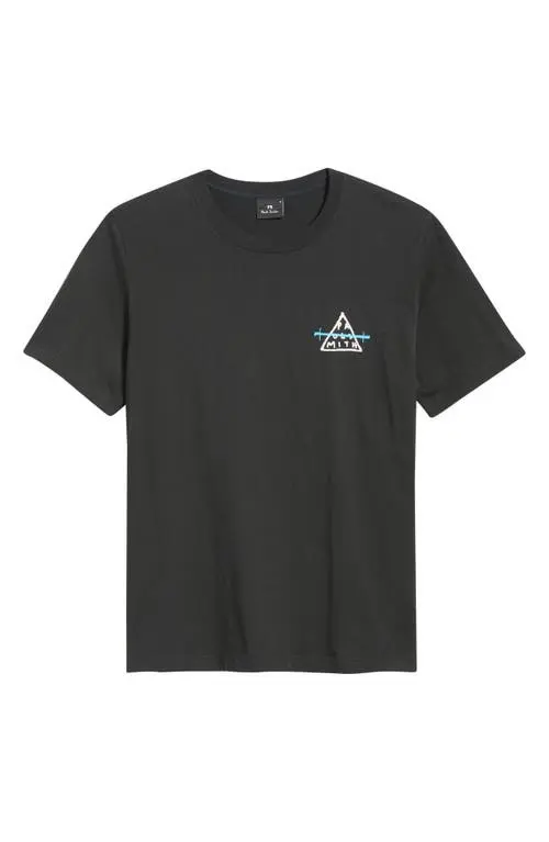 Paul Smith Regular Fit Triangle Organic Cotton Graphic T-shirt