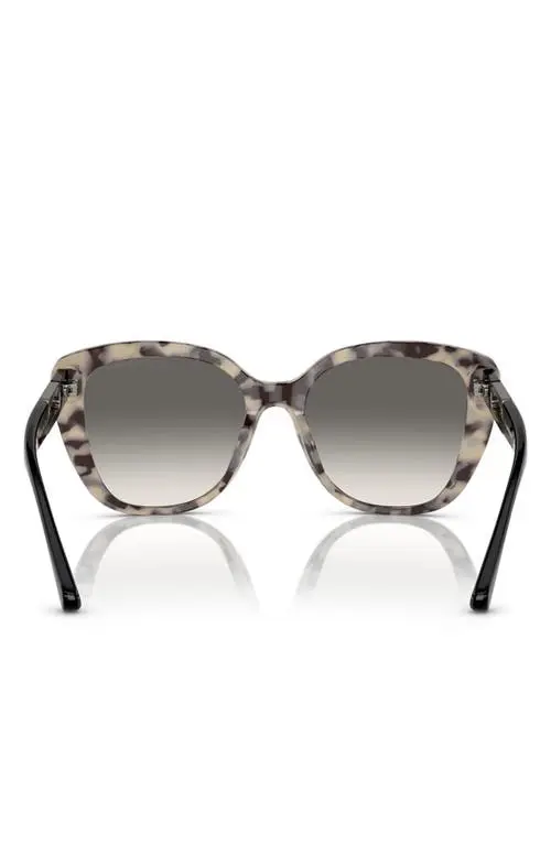 Emporio Armani 54mm Butterfly Sunglasses