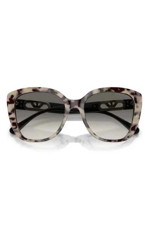 Emporio Armani 54mm Butterfly Sunglasses