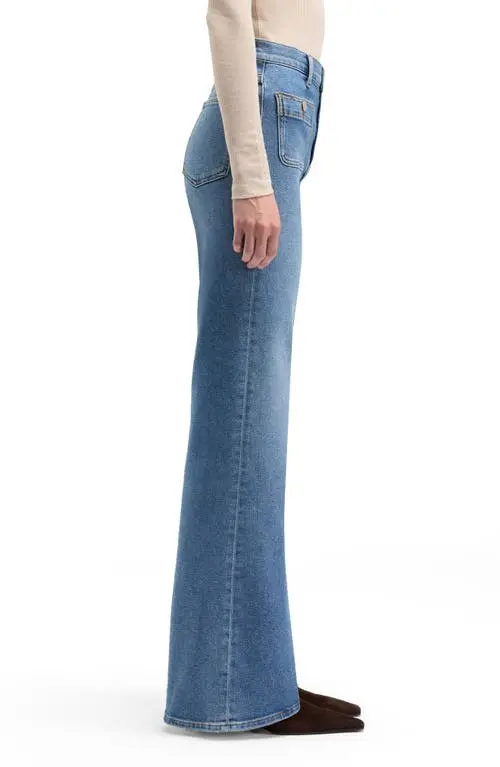 7 For All Mankind Modern Dojo High-waist Flare Jeans