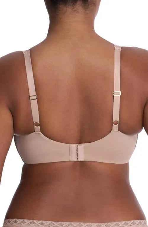 Natori Pure Luxe Wireless T-shirt Bra - Cafe