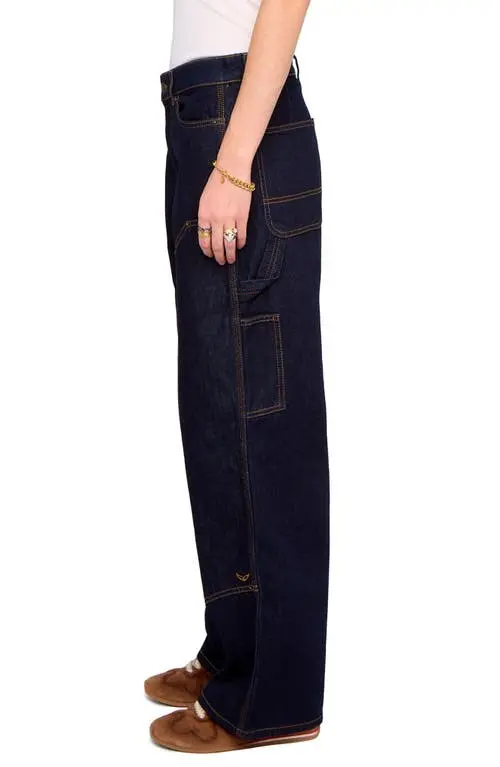 Zadig&Voltaire Perya Straight Leg Cargo Jeans