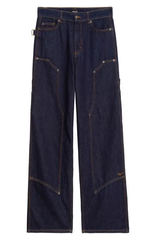 Zadig&Voltaire Perya Straight Leg Cargo Jeans